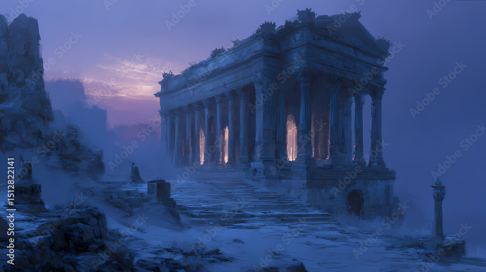 fantasy novel illustration | temporal fusion | gentle nostalgia ...