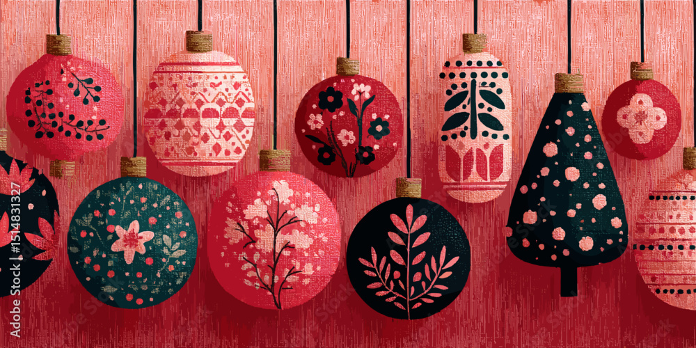 Image vectorielle Stock Christmas 2026, Merry Christmas, Christmas ...