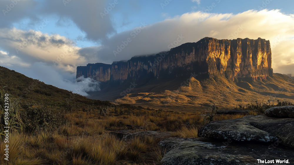 Mount Roraima - The Tabletop Mountain Located at the intersection of ...