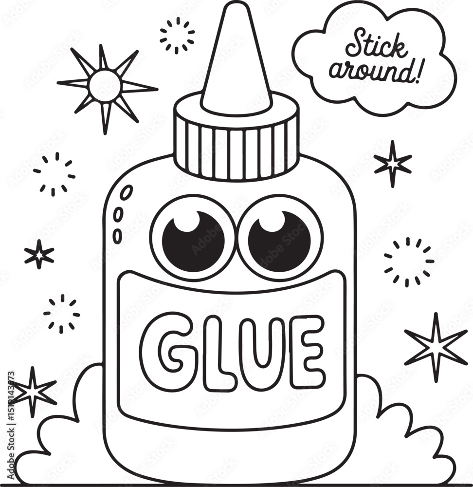 Fun Back to School Coloring Pages - Cute School Supplies, Classroom ...