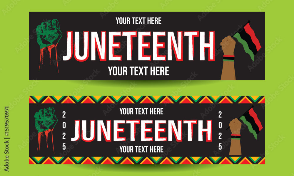 Celebrate Juneteenth 2025 with Powerful African American Freedom Banner ...