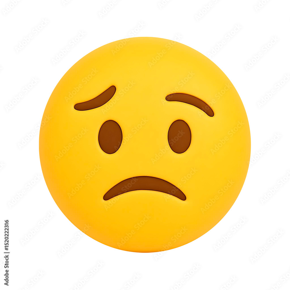 cartoon sad emoji illustration unhappy face png social media icons ...