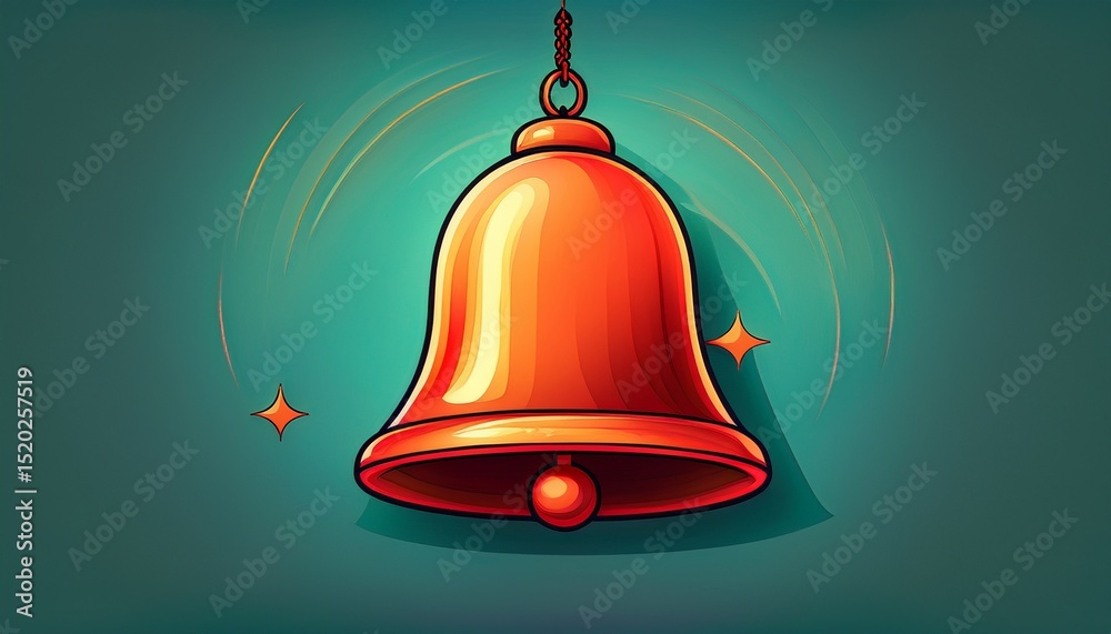alert notification bell urgent message alert important reminder symbol ...