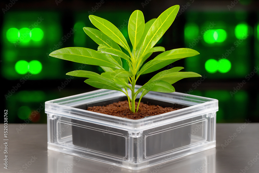 visually striking photograph of a plant growing rapidly inside a time ...