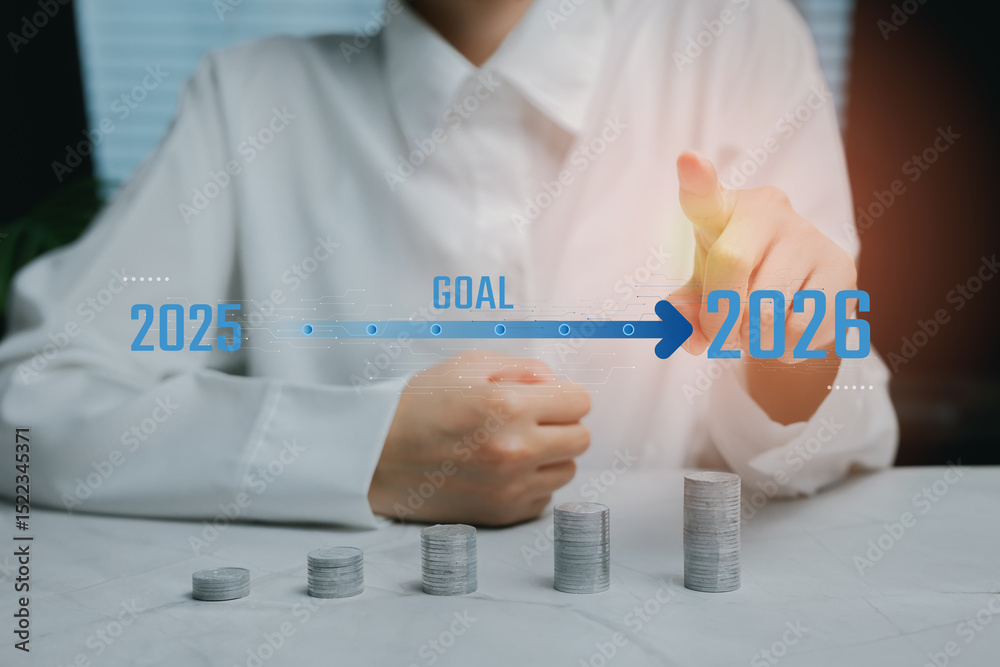 Goals 2026. Business Growth Projection with Financial Goals for 2025 ...