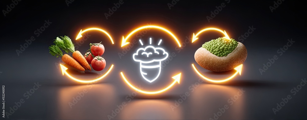 Infographic-style visuals for food insecurity data, Creative concept of ...