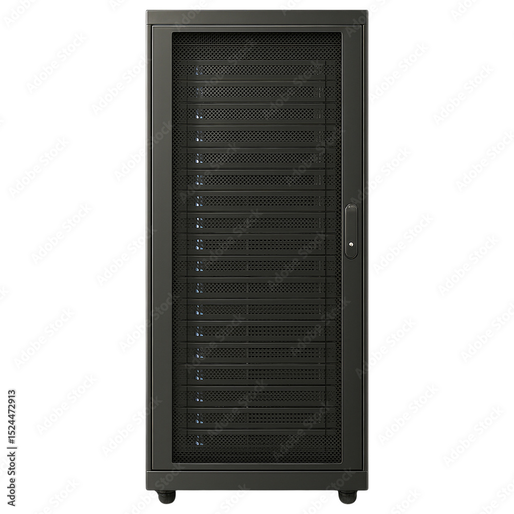 Secure Server Rack Data Center Storage System High Tech Network ...
