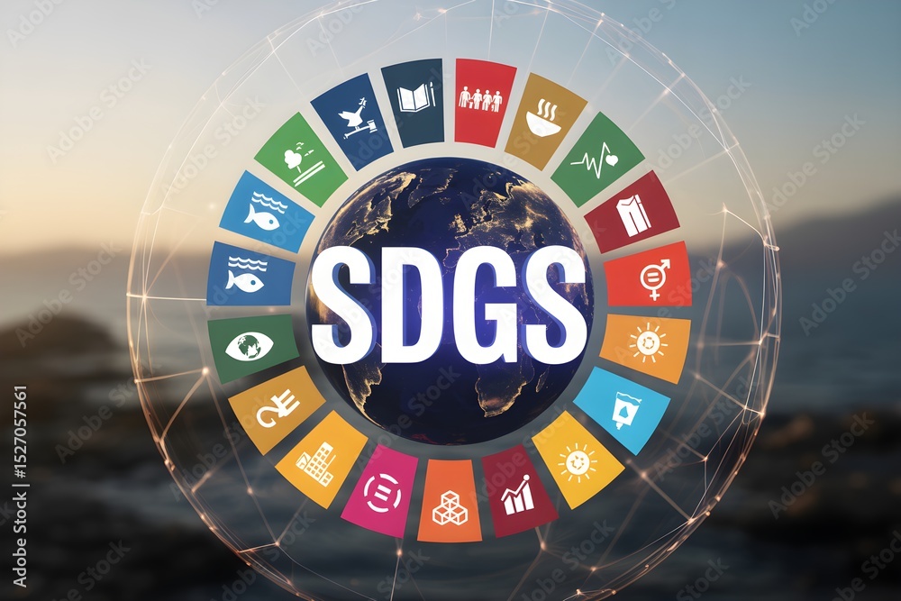 Sustainable Development Goals (SDGs) Concept – UN-Based Global Framework for Achieving Social ...