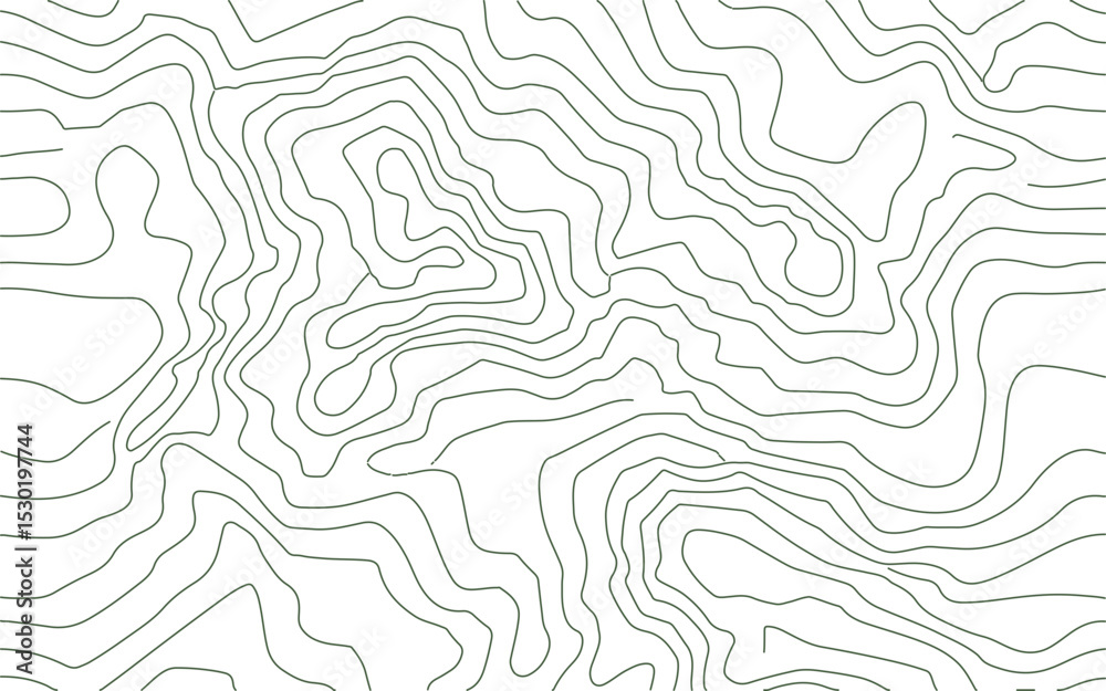 Topographic map contour lines elevation landscape geography cartography ...