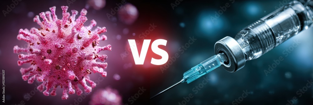 Comparison Chart Illustrating the Differences Between Vaccines and ...