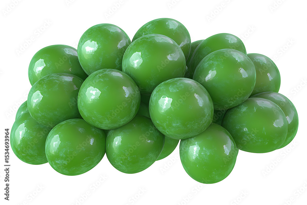 Lush Green Plums Cluster Fresh Fruit Produce Still Life Photography for ...