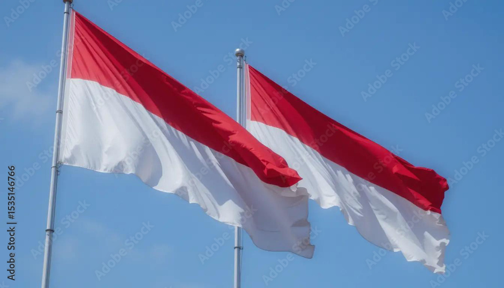 bendera, merah putih, indonesia, foto bendera merah putih negara ...