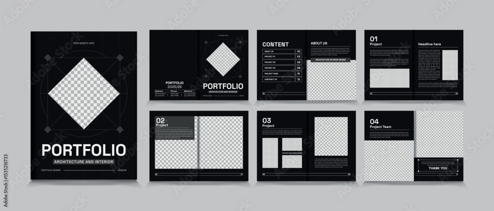 Architecture and interior portfolio design, Architecture Portfolio ...