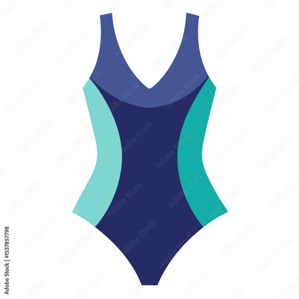 Vector set of swimsuits in various styles and colors. Great for ...