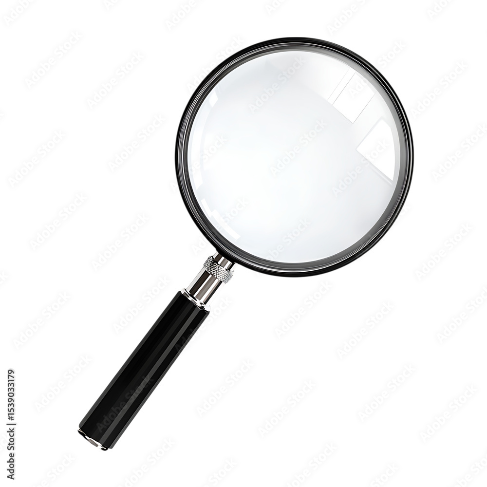 Magnifying glass, search, investigation, detail. Stock Photo | Adobe Stock