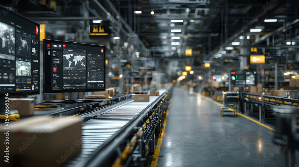 Smart logistics network automated warehouse and supply chain ...