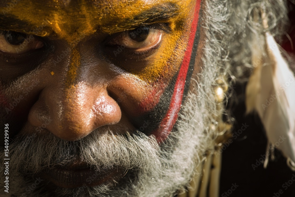 Стоковое фото «Naidoc celebration, Aboriginal patterns, traditional ...
