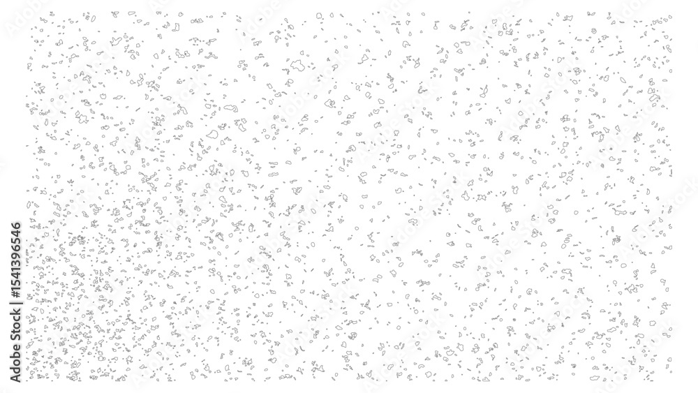 Abstract scattered tiny shapes with a random layout Stock Vector ...