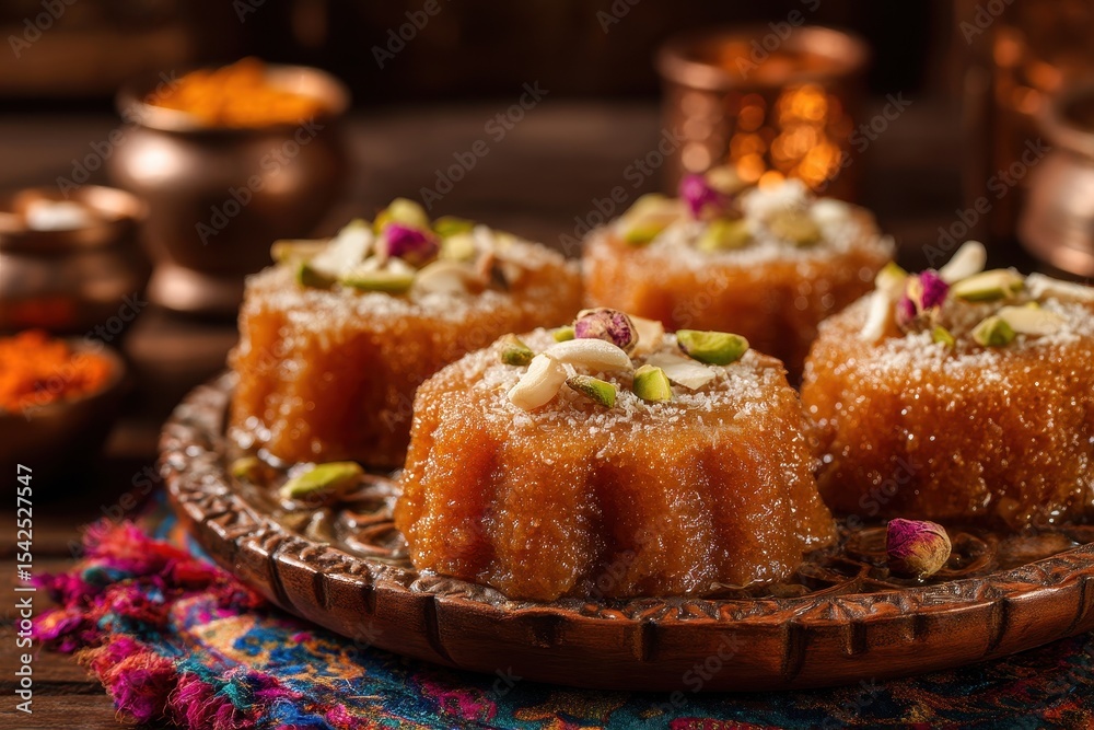 Ghevar a genuine Indian dessert from Rajasthan is a sweet treat ...