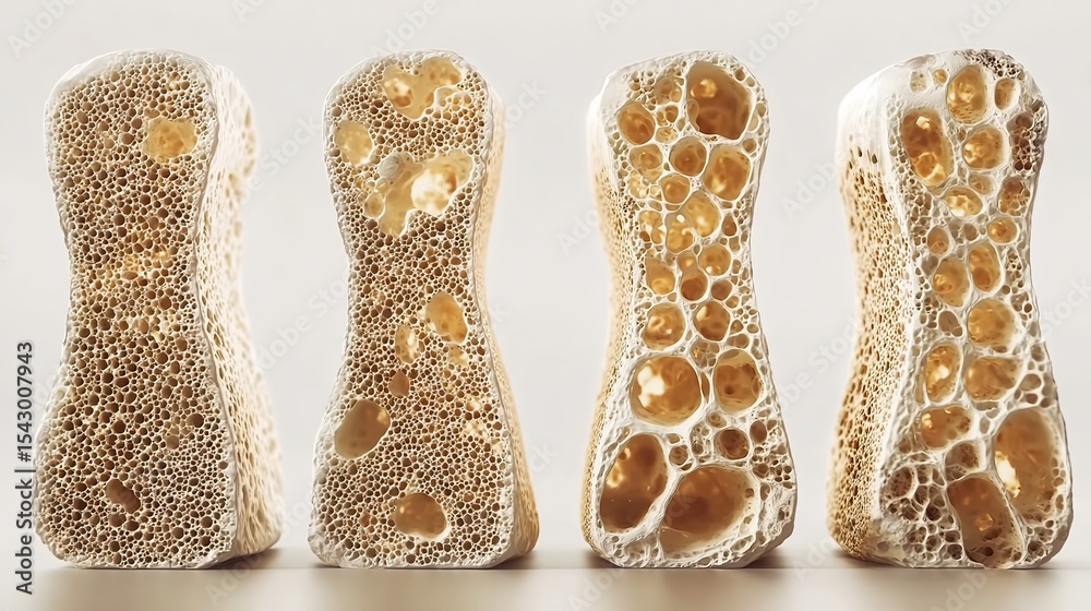 Anatomically accurate 3D medical comparison of the four stages of ...