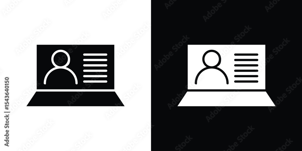 hr software icon collection. line stroke icon. EPS 10 Stock Vector ...