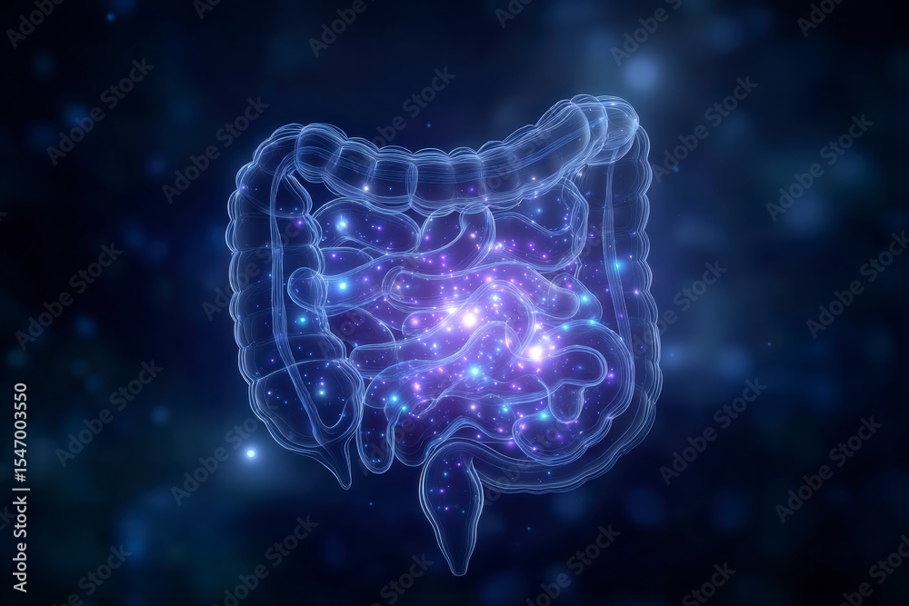 Human Digestive System 3D Anatomy Intestines Gut Health Medical ...