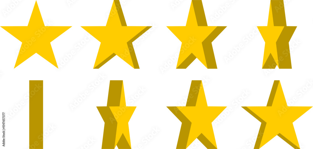 Praca wektorowa bez tantiem: Basic 8-frame Sprite Sheet Set of Rotating ...