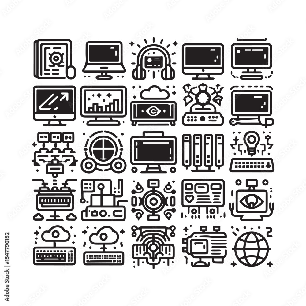 Comprehensive Target Icons Collection Featuring Aim, Goal Setting ...