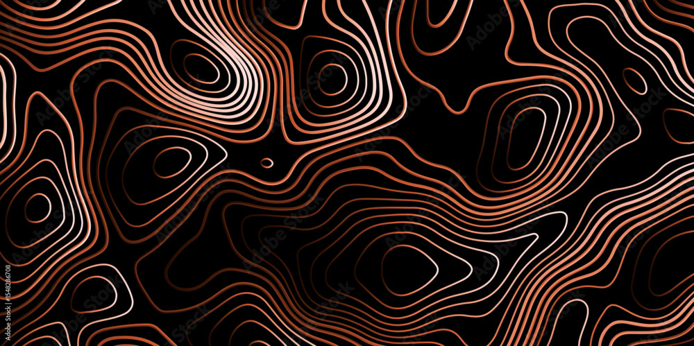 Vektor Gradient color topology and topography vector design abstract ...