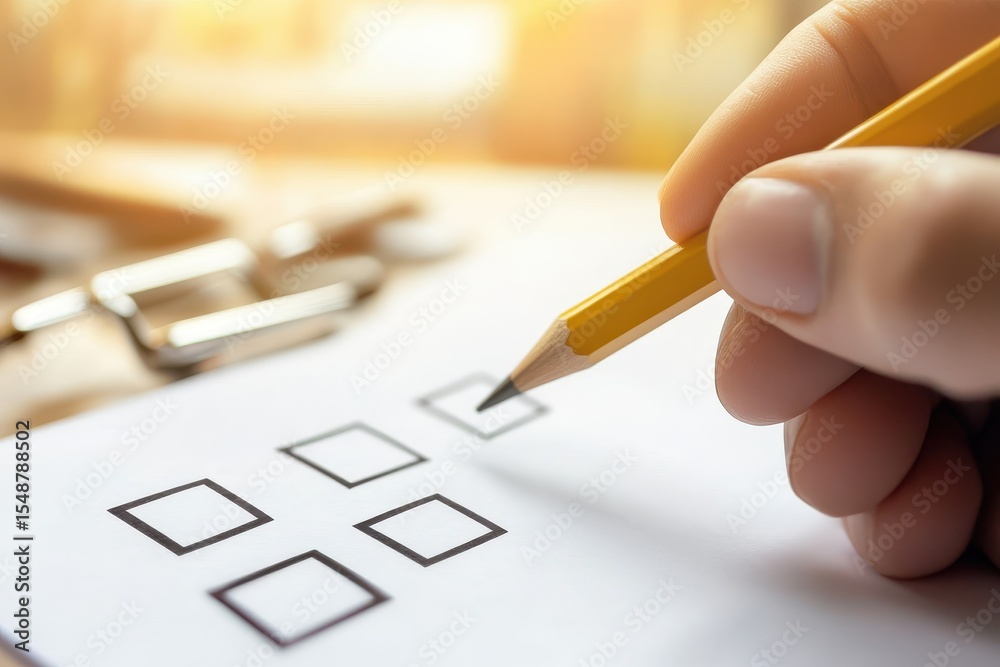 Team Checklist. Business People Holding Checklist and Pencil for Task ...