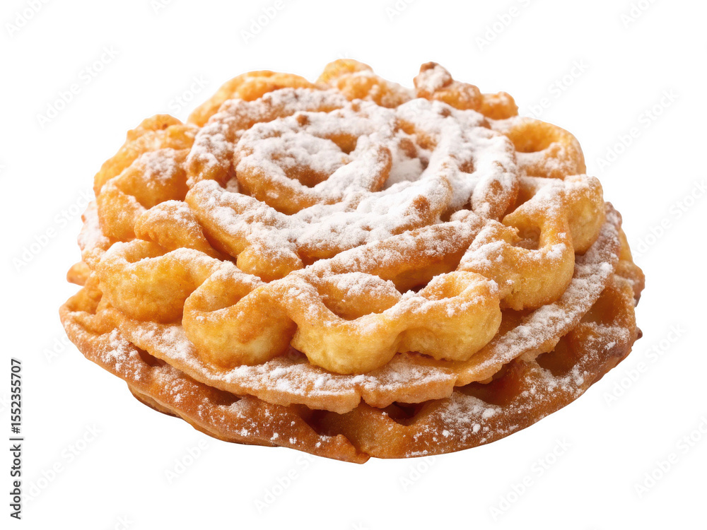 Стоковое фото «Funnel cake png fried dough dessert png carnival sweet ...