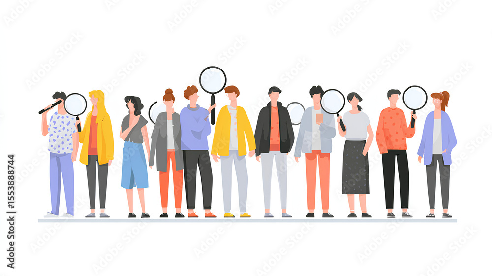 Search concept set. Collection of characters using artificial ...