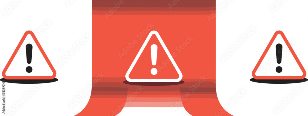 General Warning Sign, Exclamation Mark Symbol, Hazard Alert Icon ...