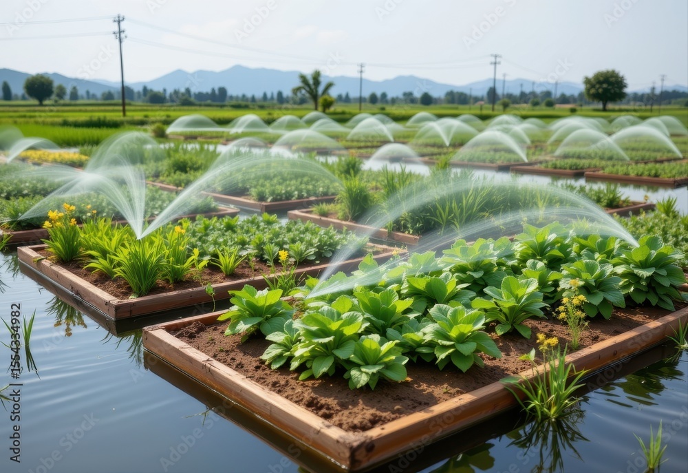smart irrigation for small farmers on floating farms in flood prone ...
