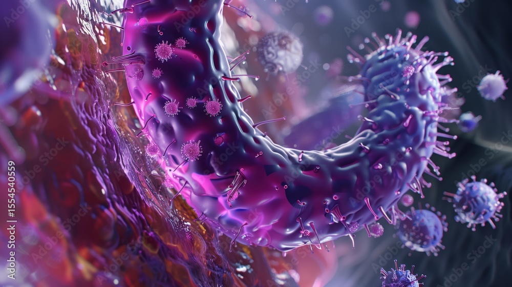 Medical illustration showing hepatitis A transmission routes from ...