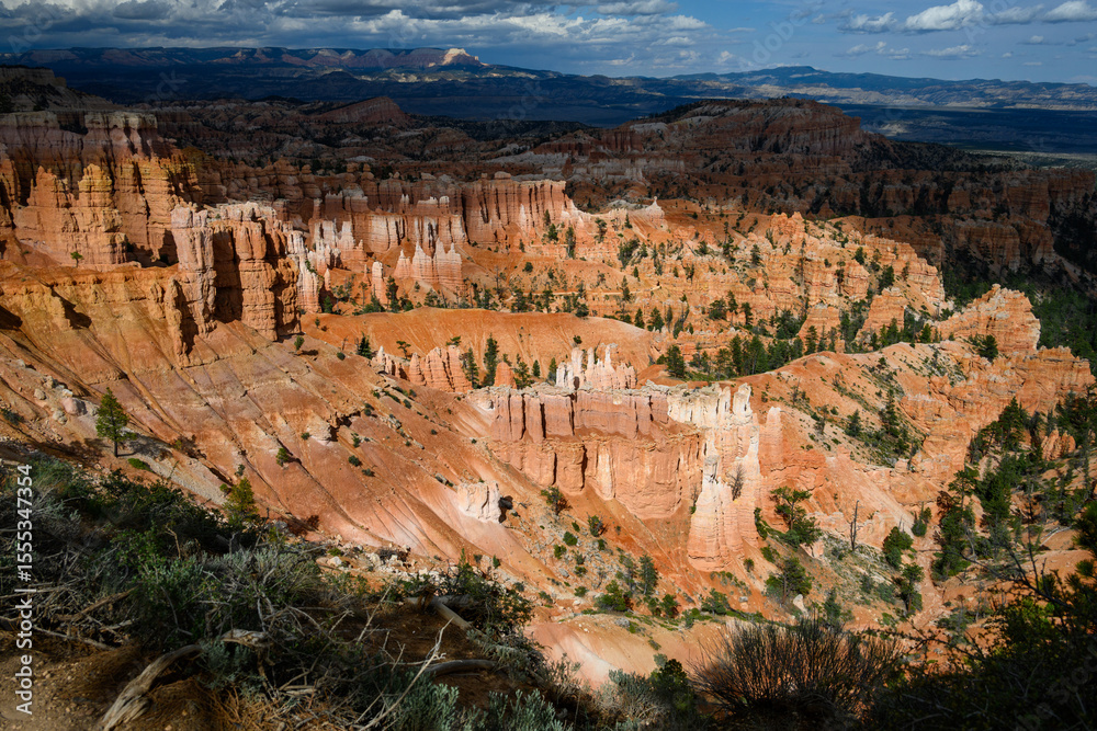 Natural geologic marvel of erosion on rocks to create beautiful hoodoos ...