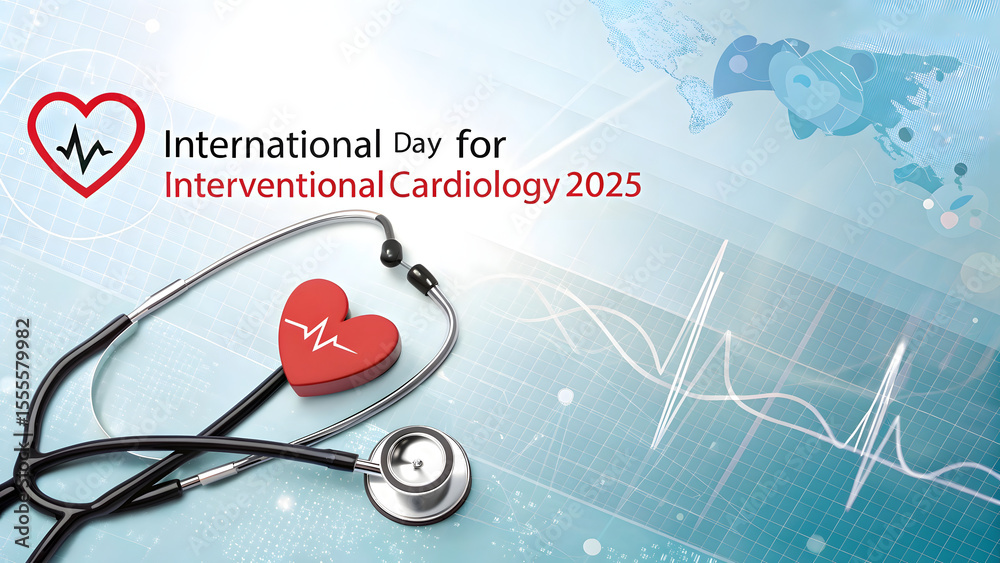 interantiona;l Cardiology day 2025 Stock Illustration | Adobe Stock