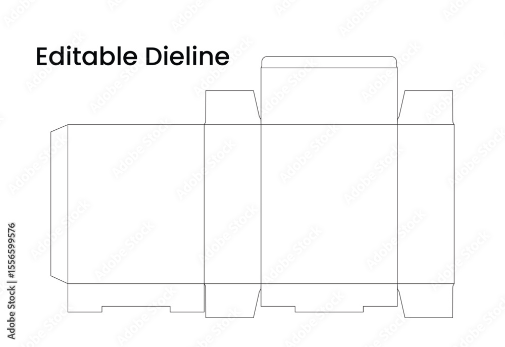 dieline, dieline template, box dieline, packaging dieline, die cut ...