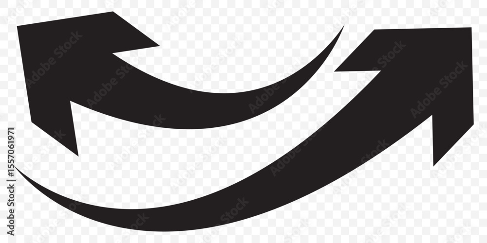 Stock-Vektorgrafik „Straight long right vector arrow icon. long arrow ...