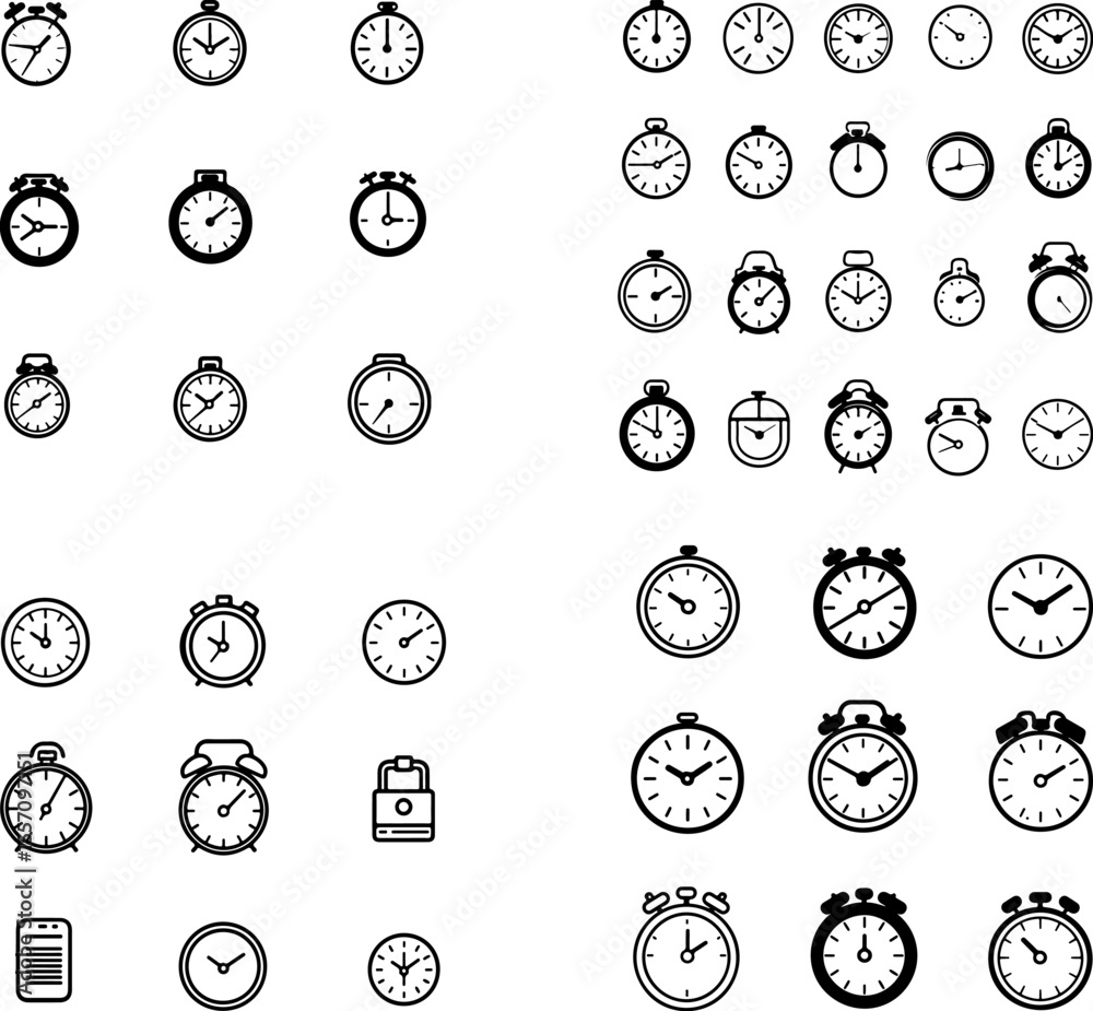 clock icons time watch clock symbol analog clock digital clock clock ...