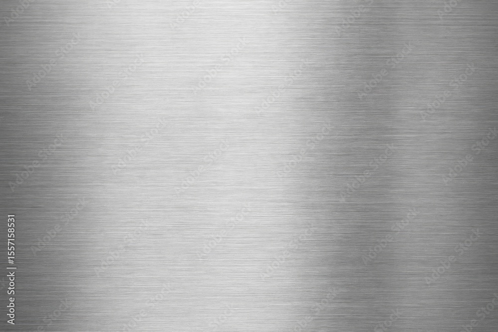 Reflective metallic surface with a polished steel finish Stock Photo ...