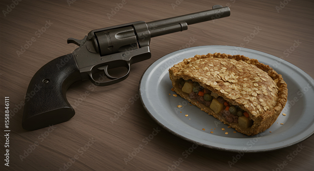 WWII Rationing Food Photography of a Historic Woolton Pie Recreation ...