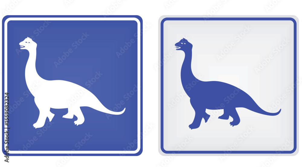 Dino park sign. vector illustration Stock Vector | Adobe Stock