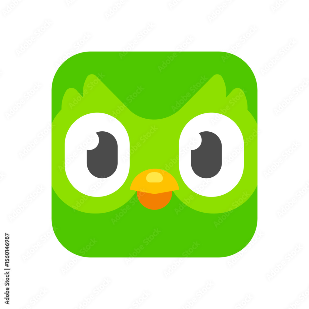 Duolingo logo icon logo Png & vector. Duolingo logo transparent png ...