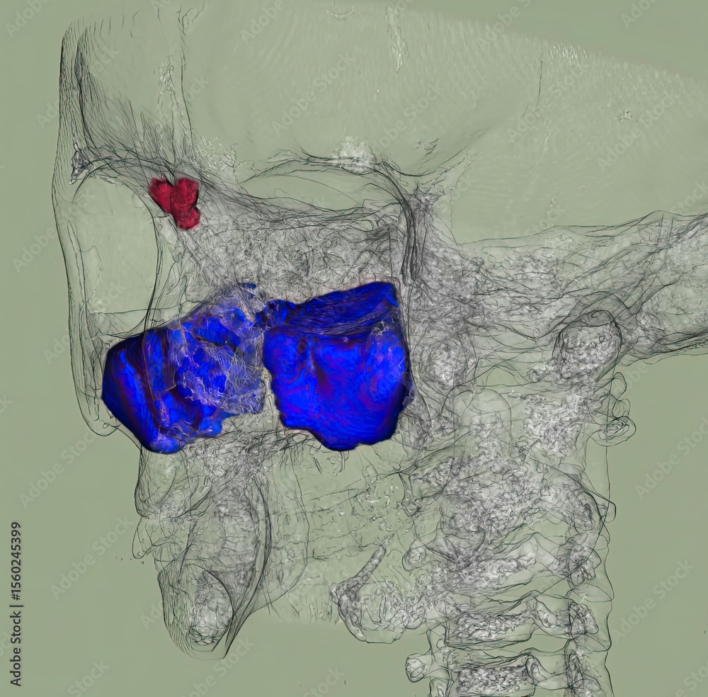 Visualization of Paranasal Sinuses Anatomy and Maxillary and Ethmoid ...