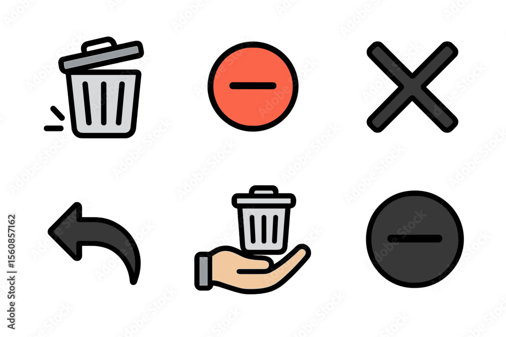 Remove Stroke icon collections, including the icon set that contains ...