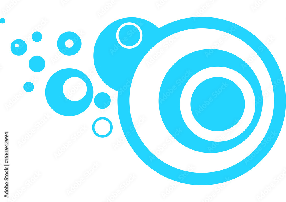 Frutiger Metro, Frutiger Aero, Frutiger Aqua abstract blue circles ...
