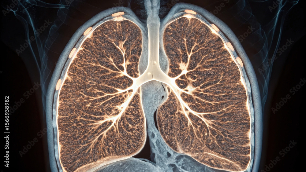 Lung CT scan interpretation reveals intricate details of respiratory ...