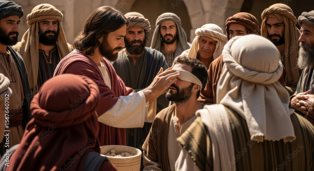 Jesus Christ. Realistic depictions of Jesus Christ based on biblical ...