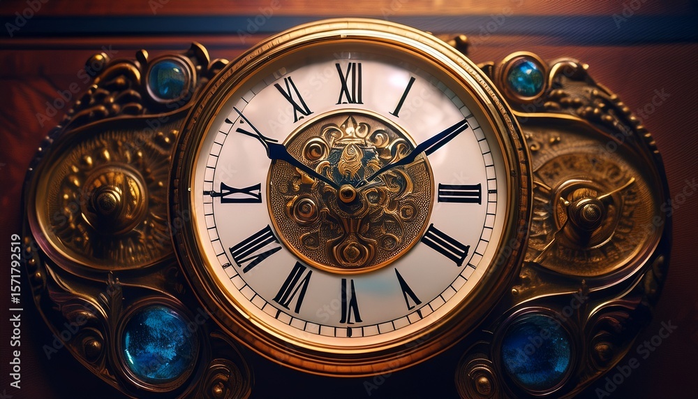 tick tock patterns of an analog clock understanding clock mechanics and ...